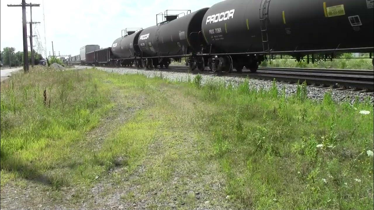 CN M323 CN 3107 CREX 1505 At Paris Jct August 3 2019 - YouTube