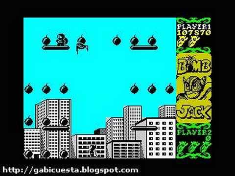 ZX Spectrum: Bomb Jack - YouTube