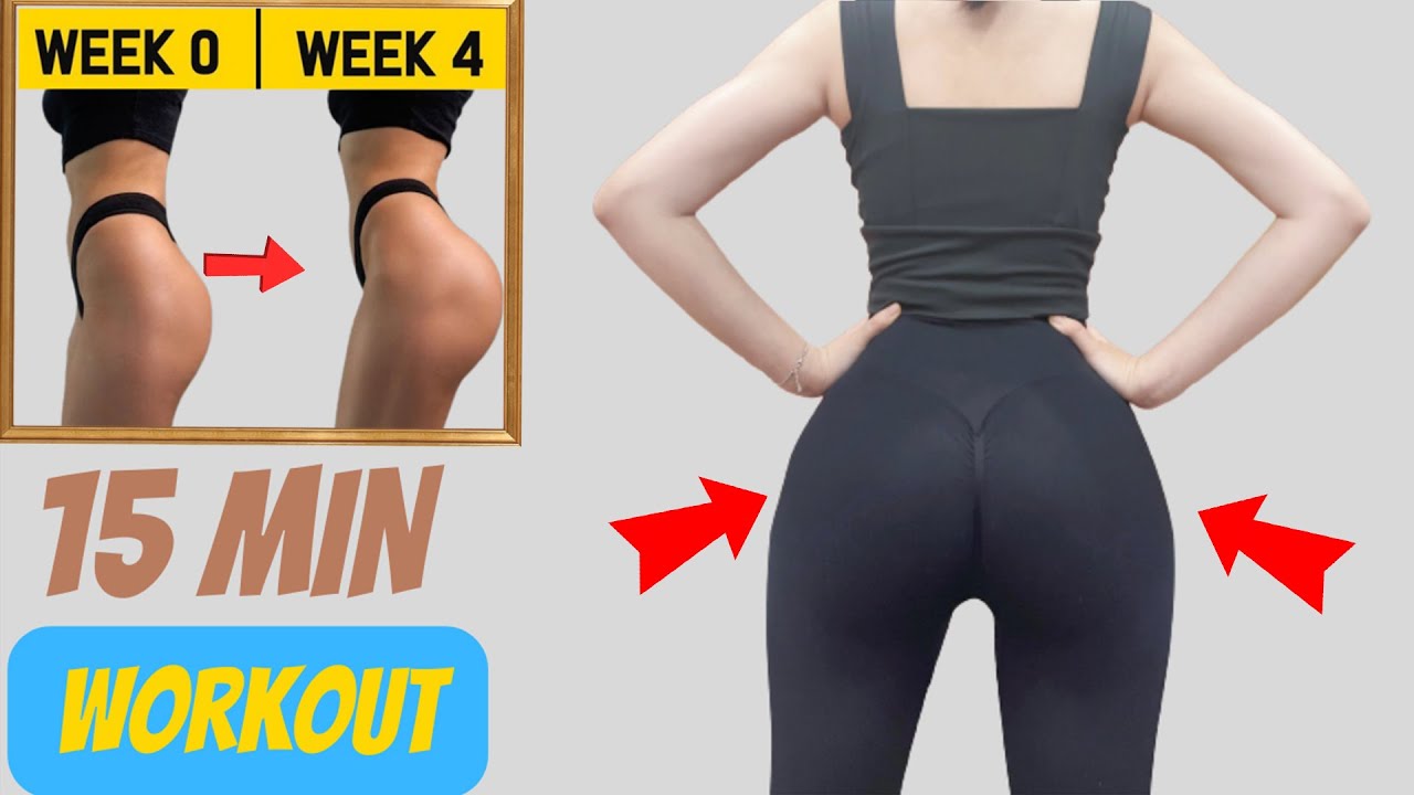 15 Min Booty Pilates Workout Pilates Exercises For Toned Butts And Toned