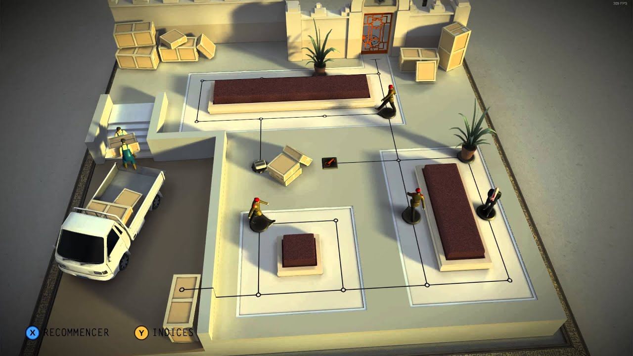 Hitman GO mission 4-1 - YouTube