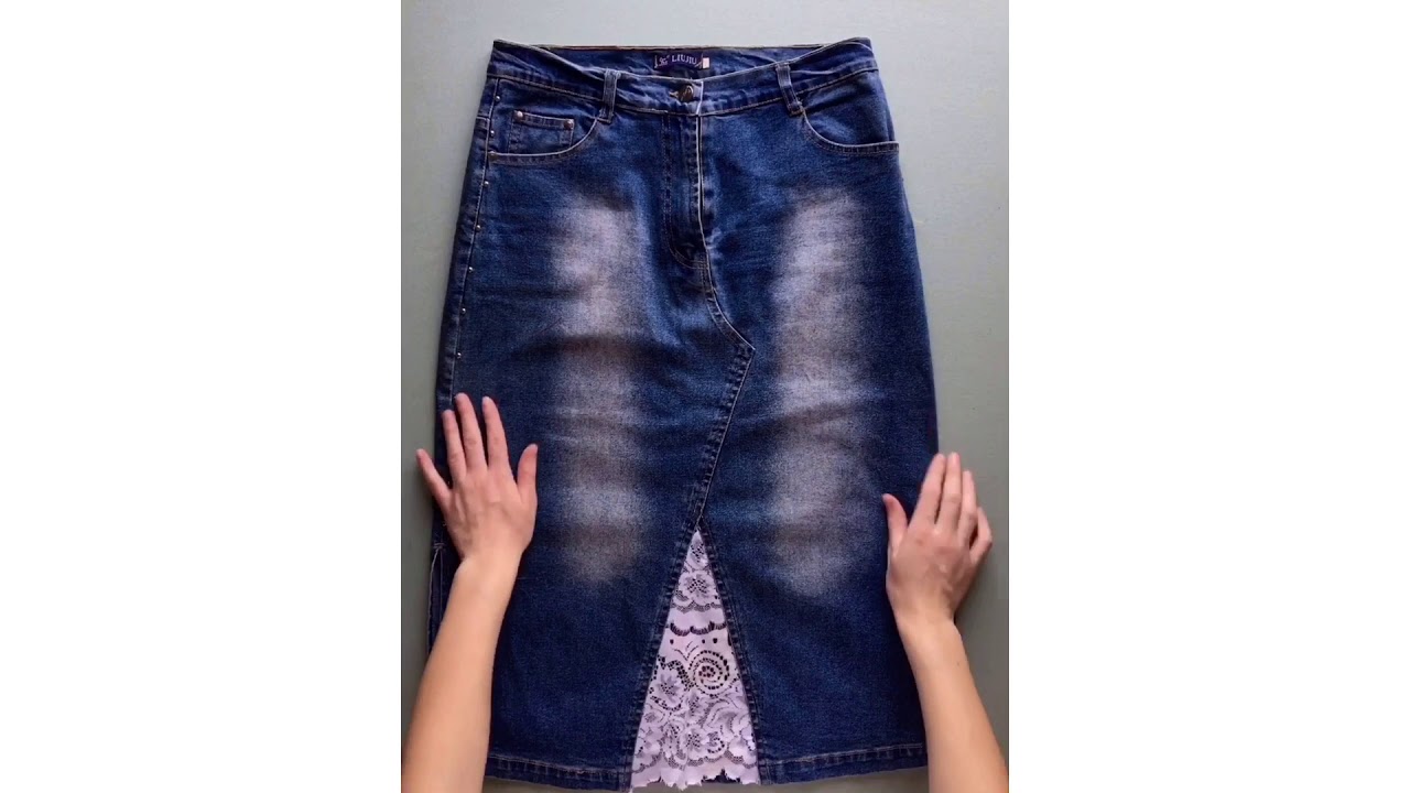 DIY Old skirt - YouTube