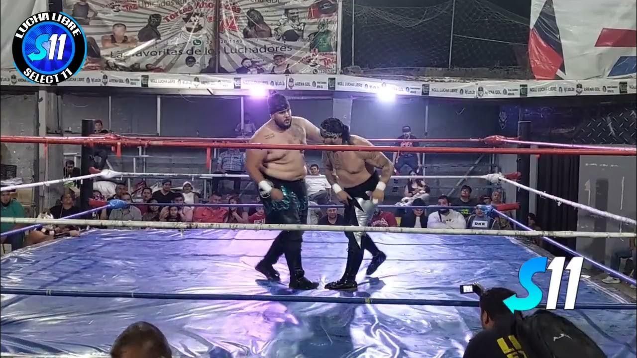 Rayman vs El Gallo vs Brian Villa vs Great Eku, Resumen, Lucha Por El Campeonato Ultrapesado ...