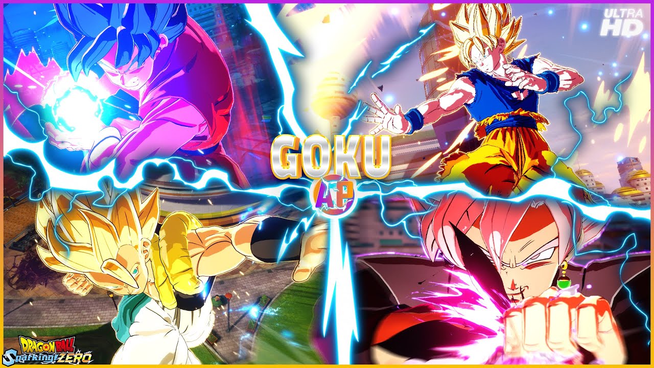 All Goku Forms and Skills (+Fusions) - Dragon Ball: Sparking! ZERO ...