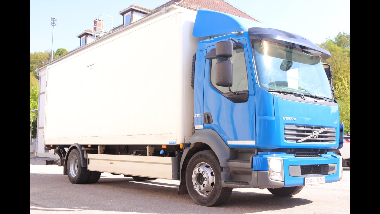 Volvo FLL 290 Koffer/Box - YouTube