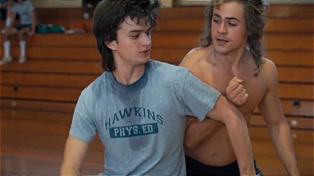 Billy Hargrove Vs Steve Harrington Basketball Stranger Things S2 Ep 3 Clip 4k Youtube