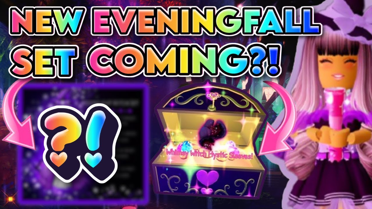NEW EVENINGFALL SET COMING?!~ Royale High Eveningfall Set Releasing ...