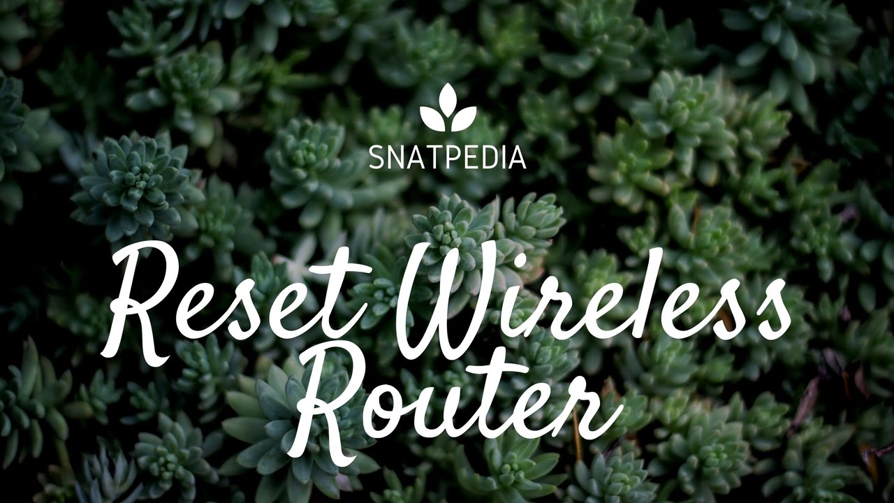 How to factory reset your D-Link 816 wireless router - YouTube