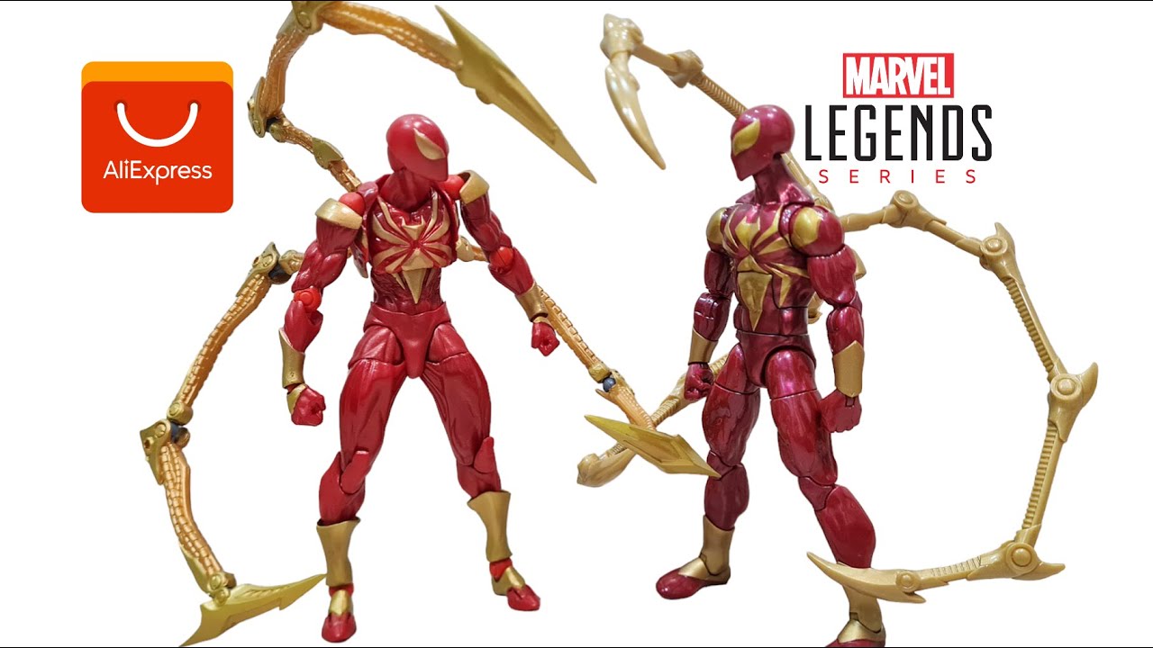 Does the Bootleg YAMAGUCHI Iron Spider Waldoes FIT the MARVEL LEGENDS ...