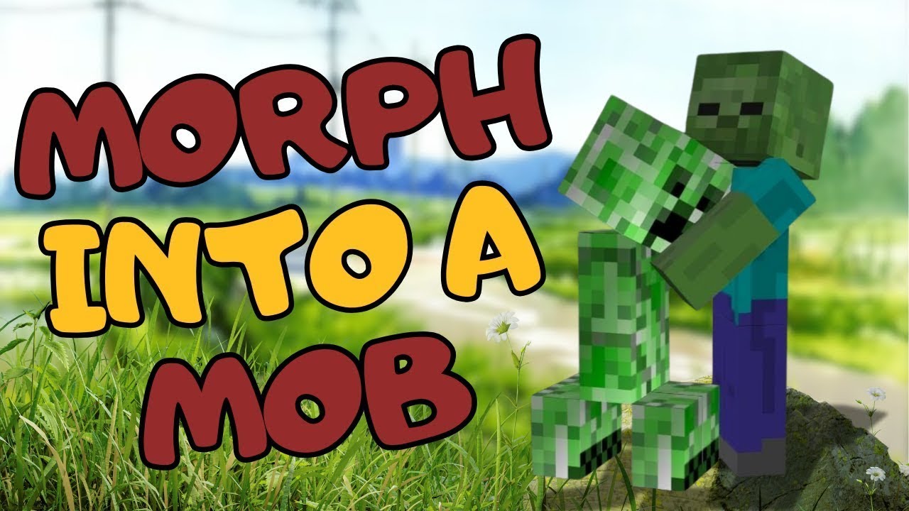 How to Morph Into a Mob in Minecraft | Minecraft Tutorial (2025) - YouTube