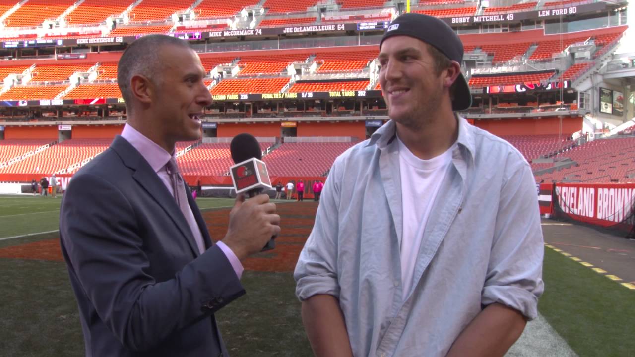 Connor Hamlett Postgame Interview: vs New England - YouTube