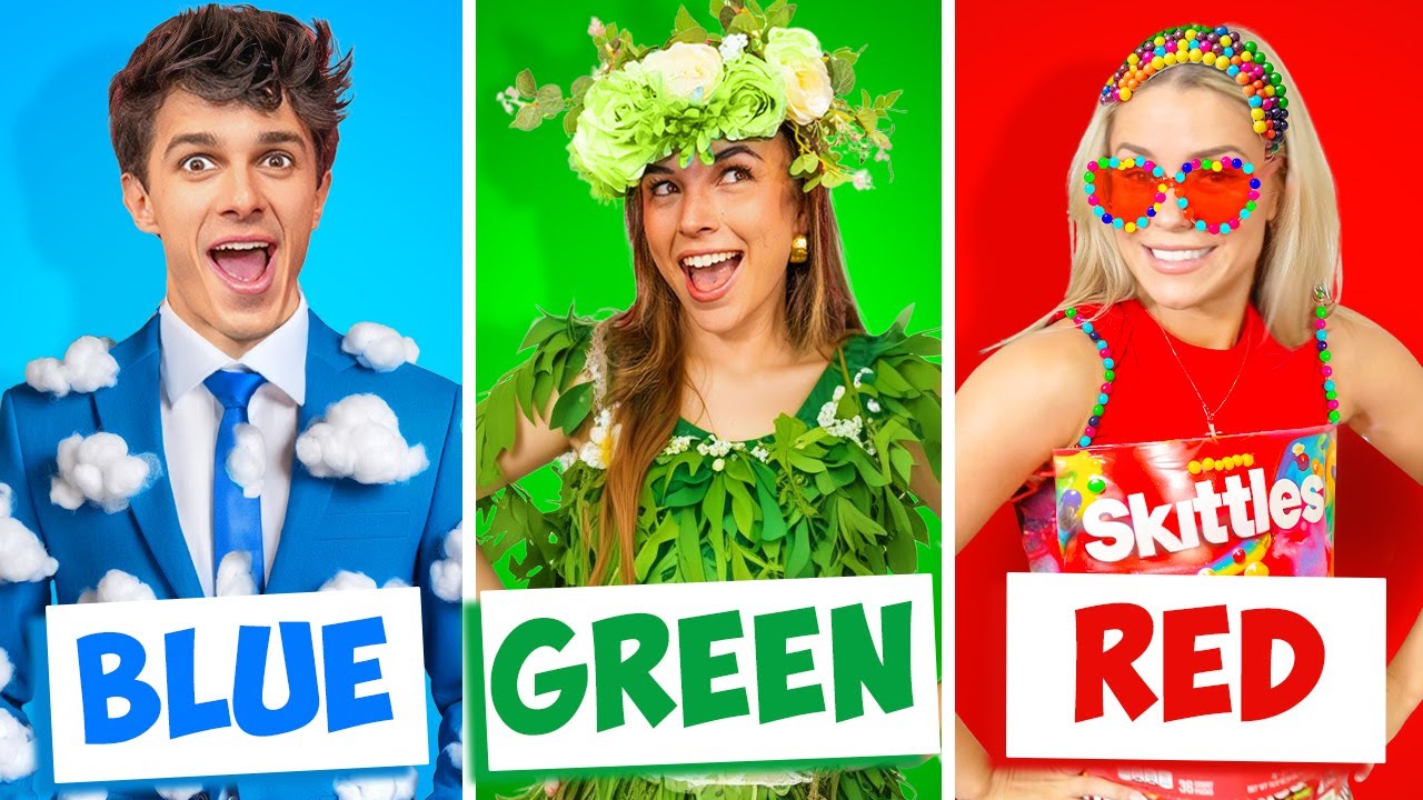 ONE COLOR Style Swap Challenge! - YouTube