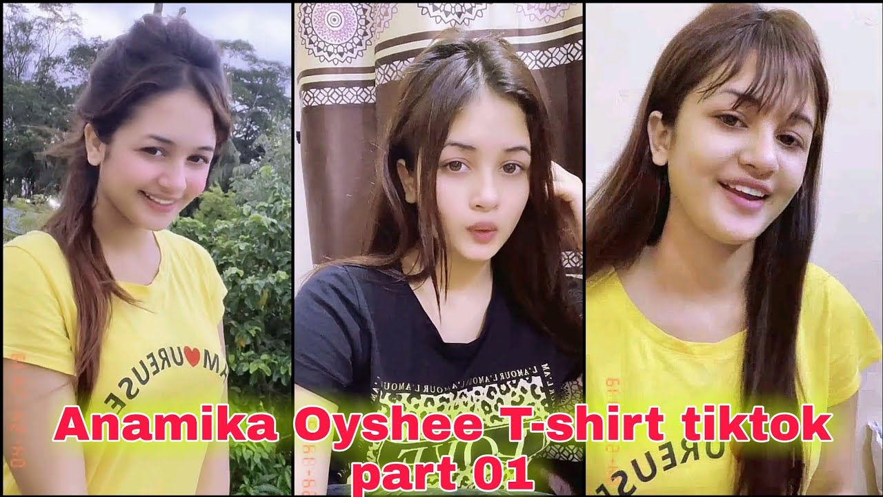Anamika Oyshee T-shirt tiktok part 01 । AH Tiktok Videos - YouTube