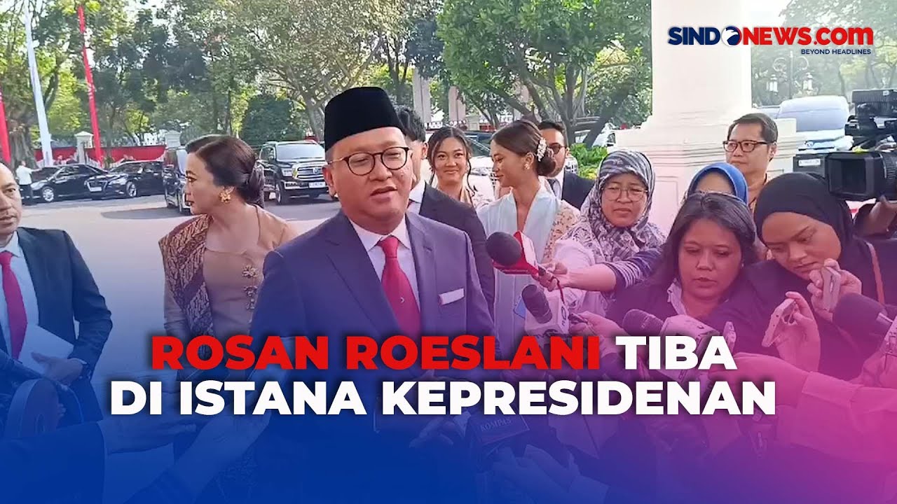 Tiba di Istana, Rosan Roeslani Siap Dilantik Jadi Menteri Investasi ...