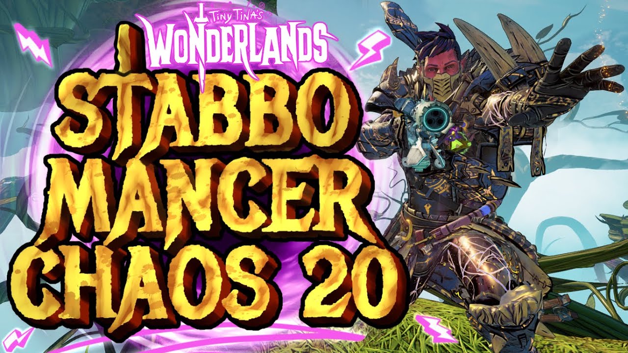 Wonderlands: Chaos 20 Stabbomancer/Spore Warden Crit Build! Best Chaos ...