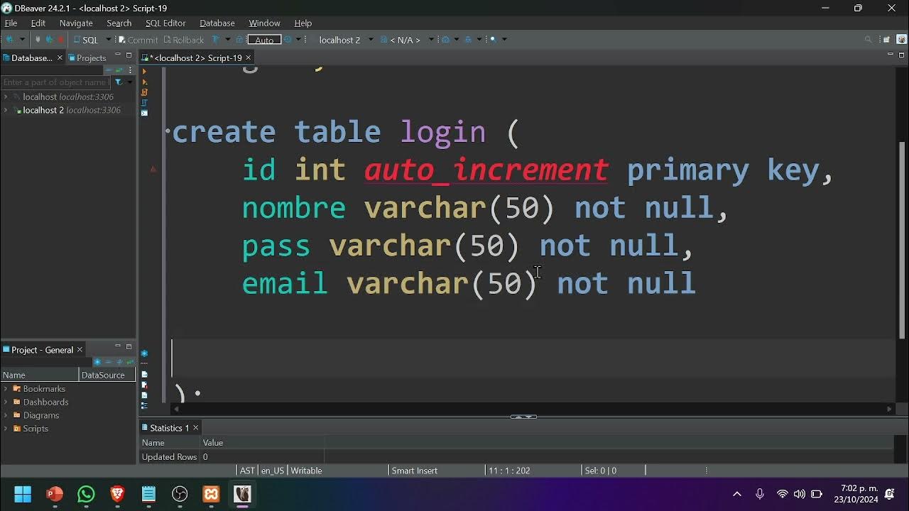 CRUD DATABASE MYSQL - YouTube