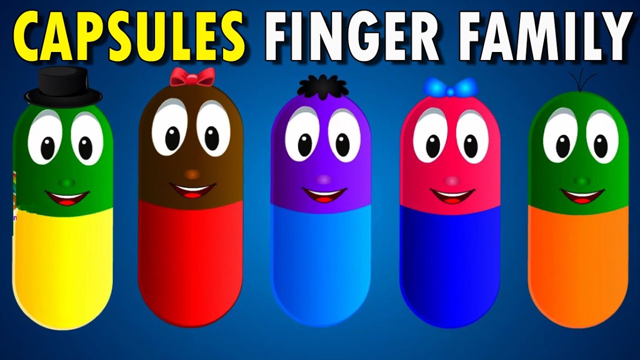 Capsules Finger Family - The Finger Family Rhymes - Finger Family ...
