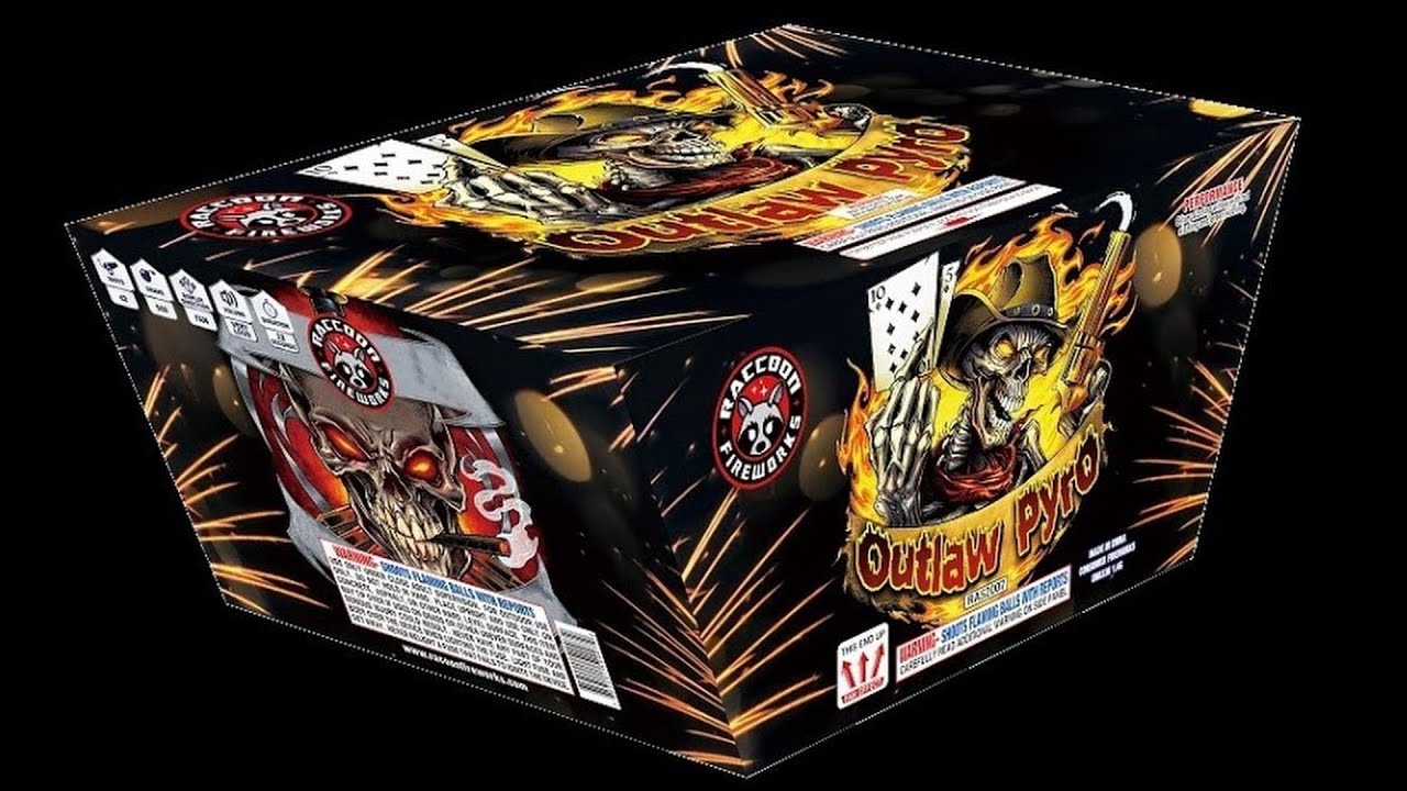 Outlaw Pyro By Raccoon Fireworks - YouTube