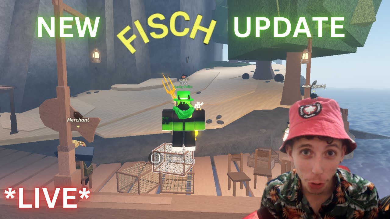 🔴 FISCH LIVE w/ viewers!! Getting the NEW DEPTH ROD!! 🔴 - YouTube