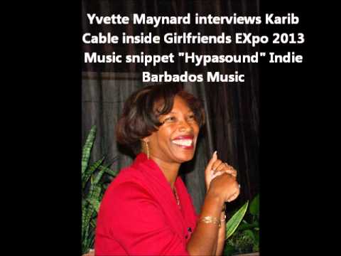 Yvette Maynard interviews Karib Cable-Barbados inside Girlfriends EXpo ...