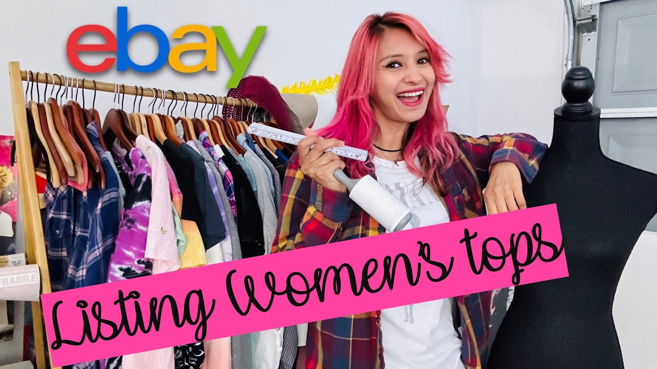 My Process For Listing Clothing Fast on eBay - YouTube