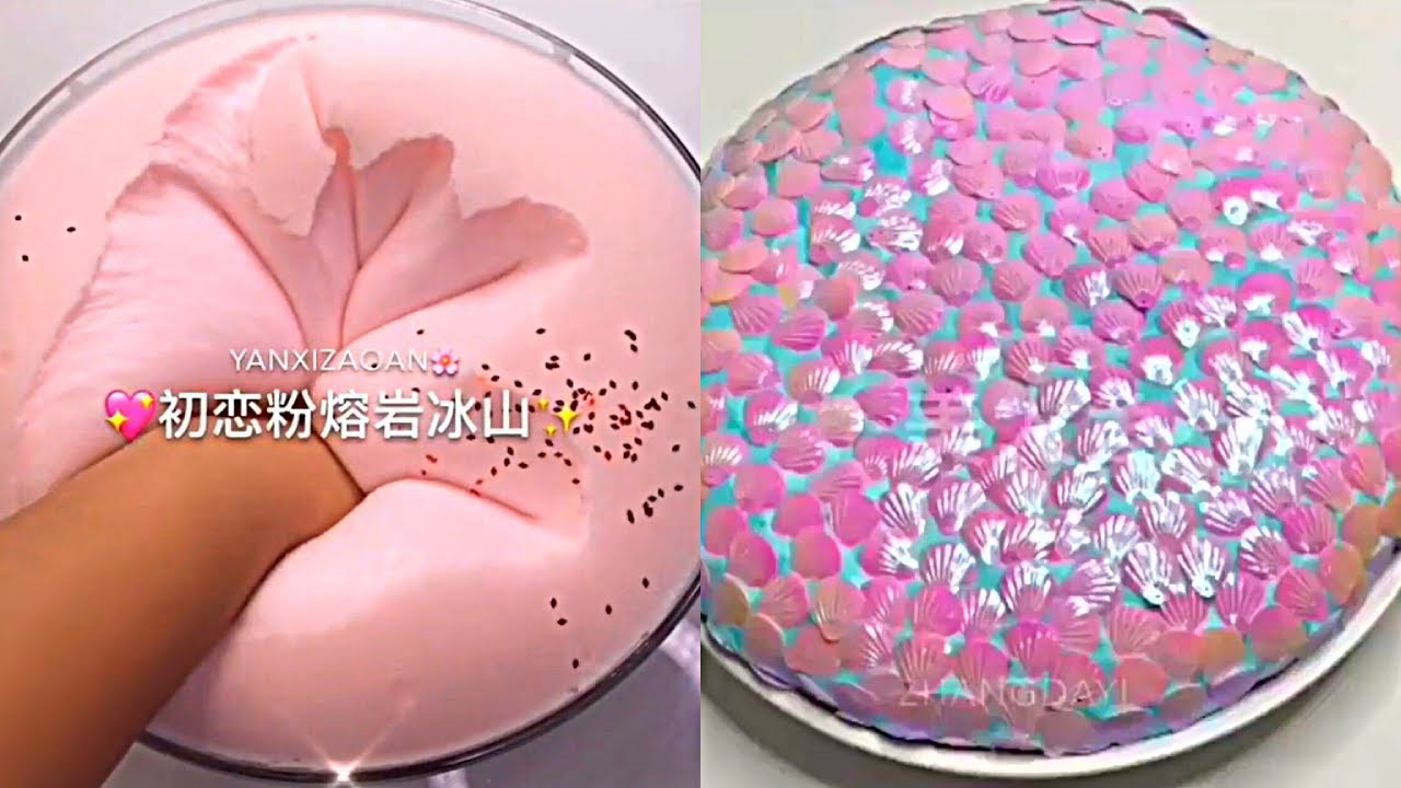Relaxing slime - satisfying slime ASMR video compilation - YouTube