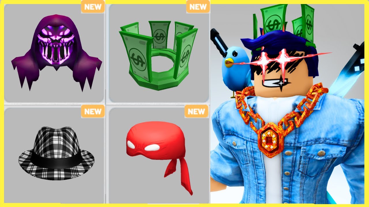 GET THESE 5+ FREE ROBLOX ITEMS 🙂🥱 How to get free roblox items 2023 ...