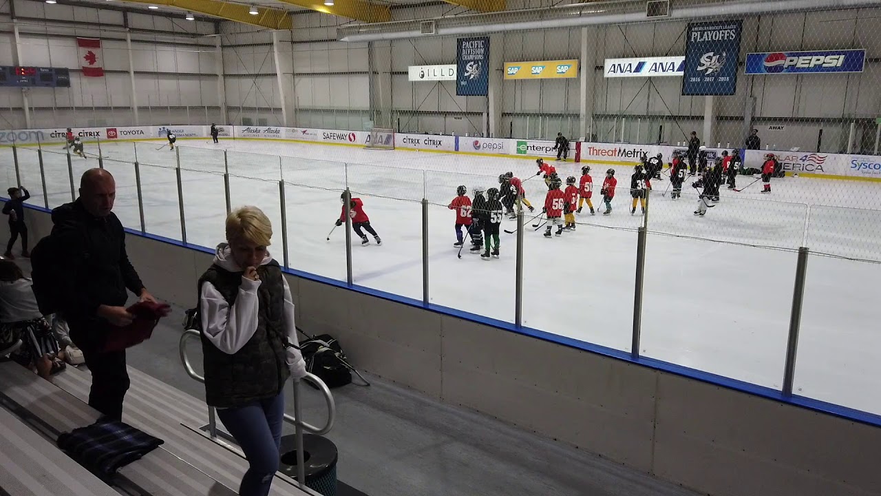 Hockey Tryouts Session 1 of 3 - 10u 2010 Birth Year - YouTube