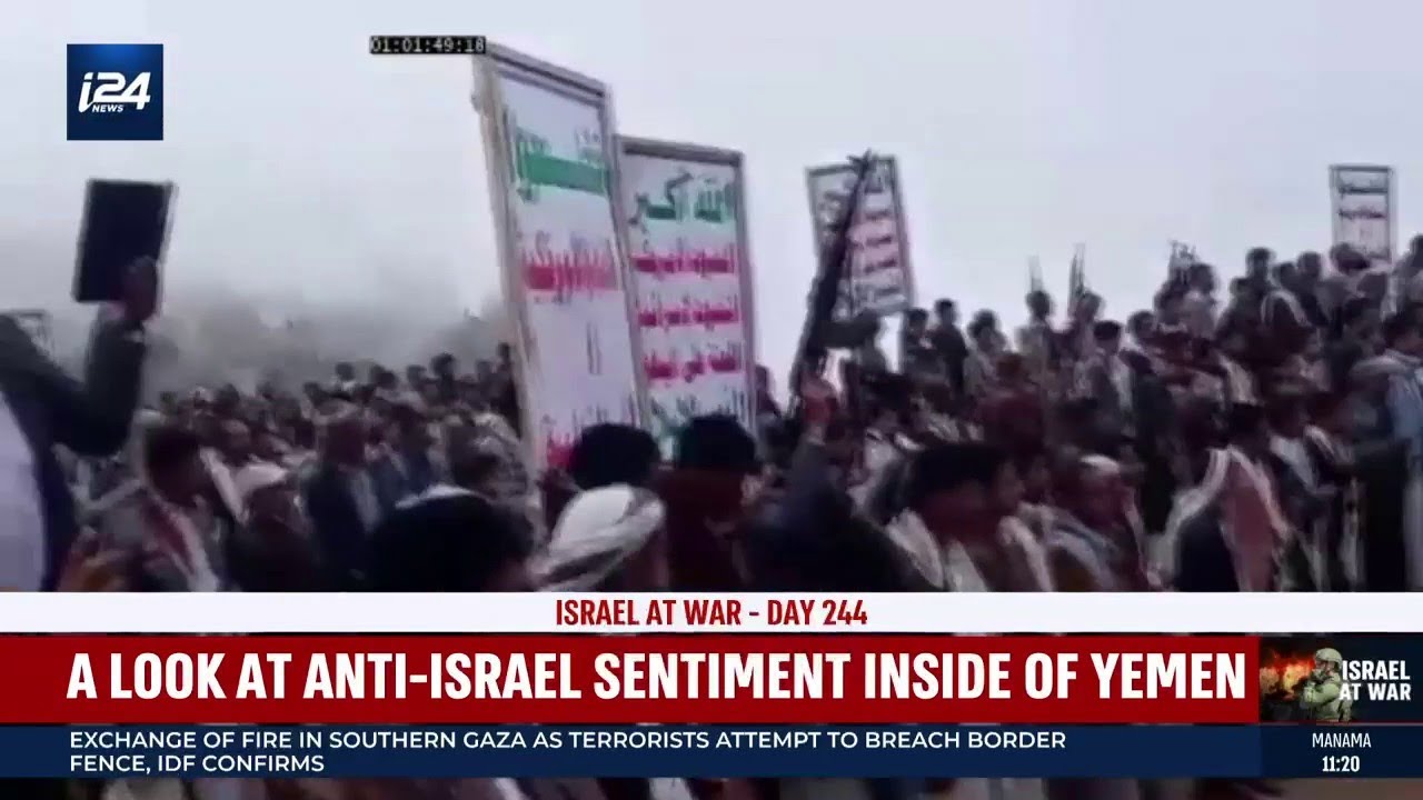 A look at anti-Israel sentiment inside of Yemen - YouTube