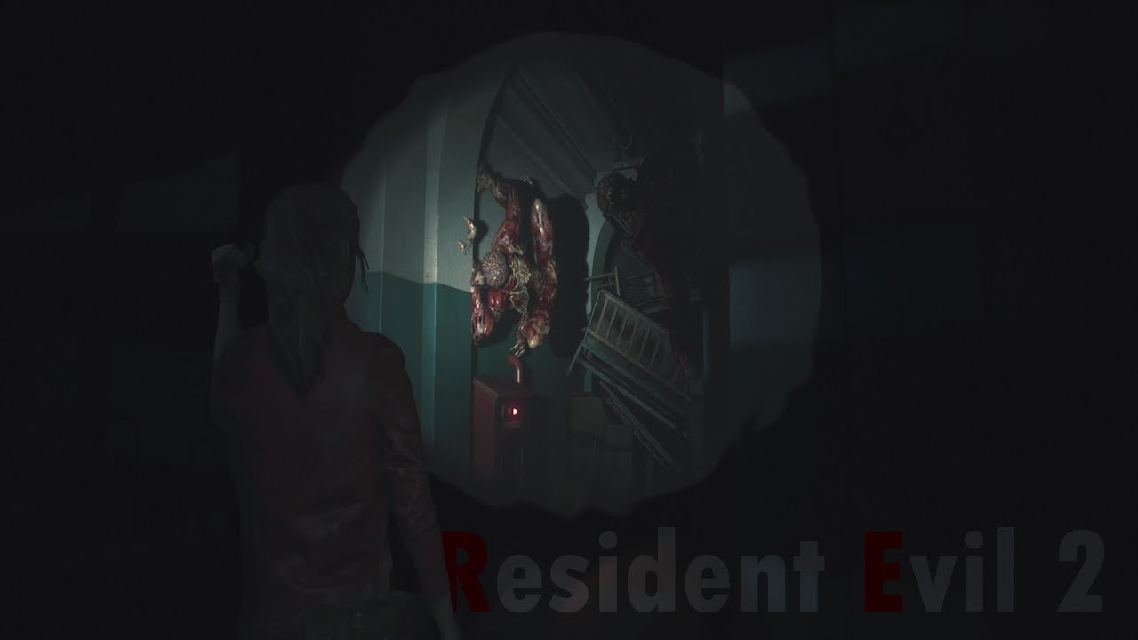 Resident Evil 2 Remake Playthrough Part 22 - Lickers All Around The ...