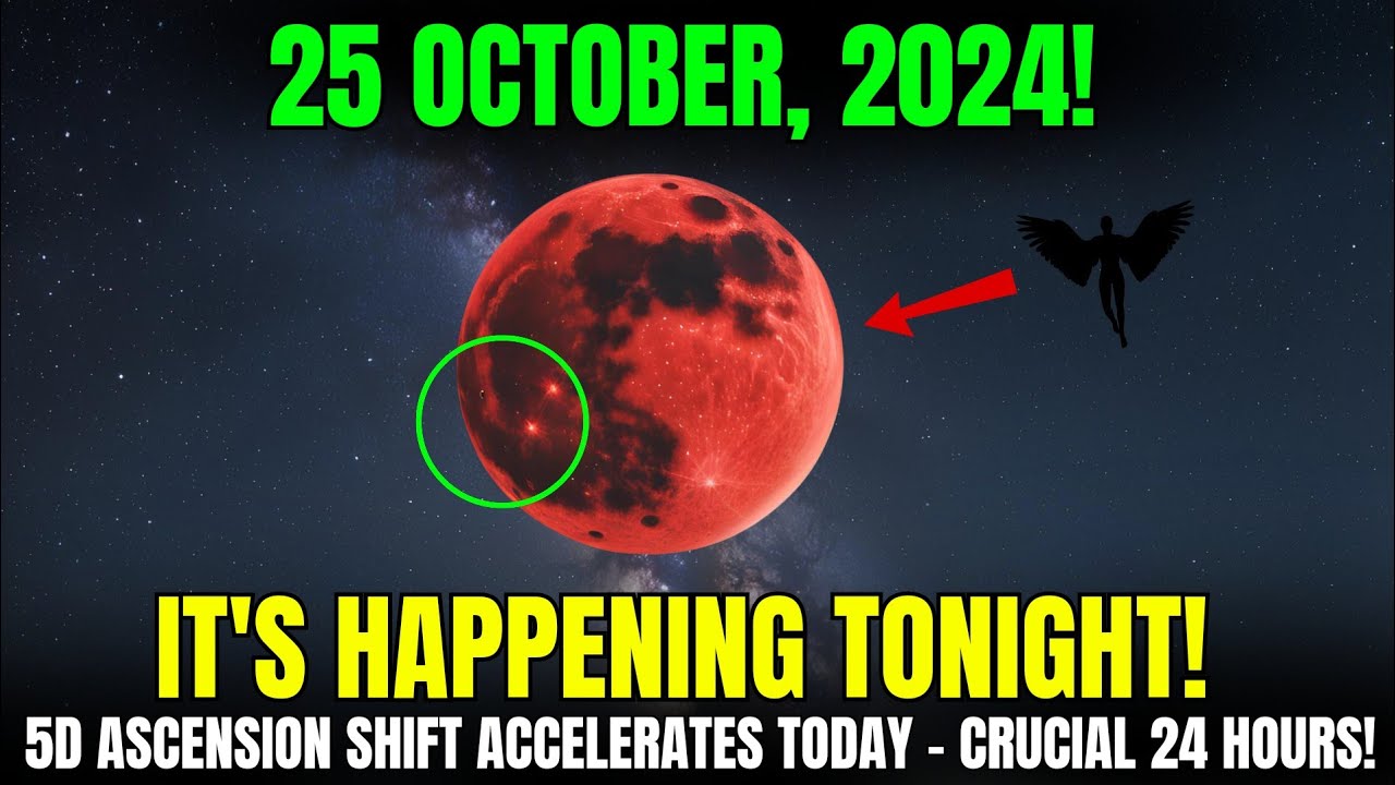 IT'S HAPPENING NOW! October 25, 2024! 5D Ascension Shift ACCELERATES ...