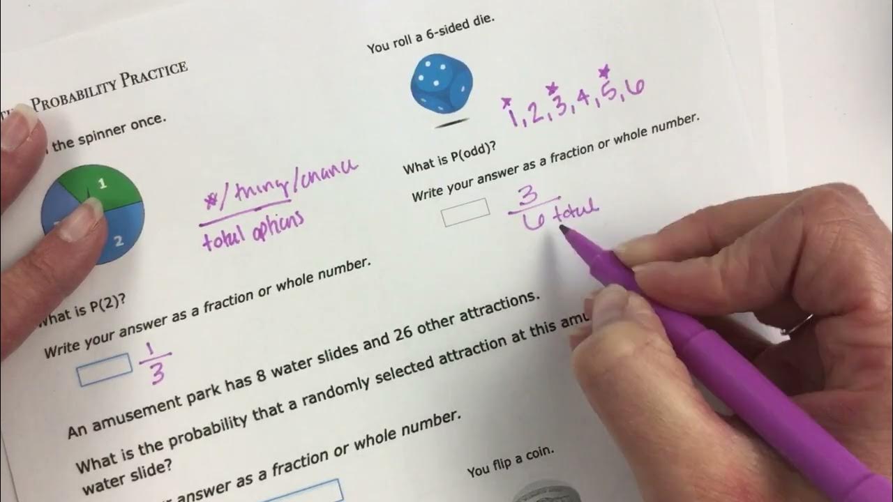 Math 7 Probability Examples - YouTube