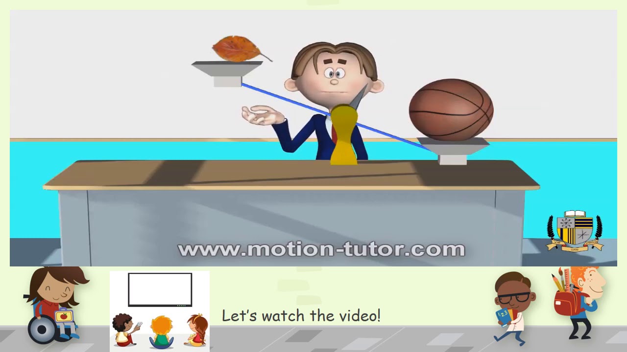 Math Grade 1: Comparing Mass - YouTube