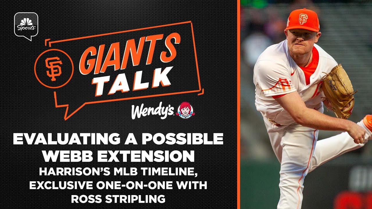 Evaluating a possible Logan Webb extension, exclusive one-on-one with ...