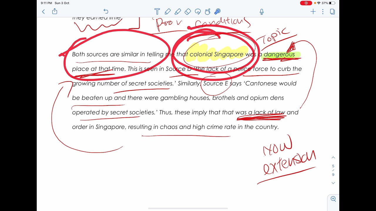 Sec 1 History Comparison Guide - YouTube
