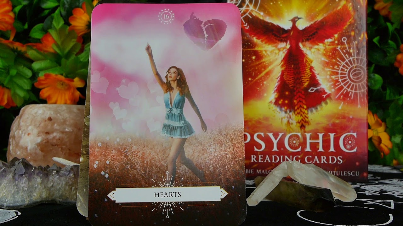 Psychic Reading Cards Flip Through - YouTube