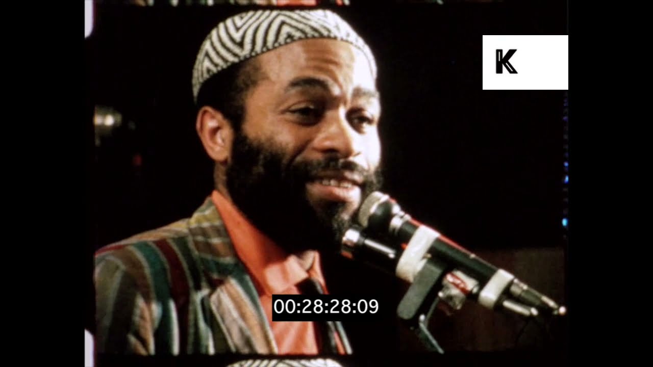 Ted Joans Live Jazz Poetry Performance, 1970s USA, 16mm - YouTube