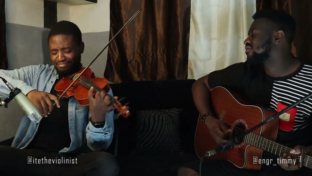 ADONAI | NATHANIEL BASSEY -Violin and Guitar Worship - YouTube