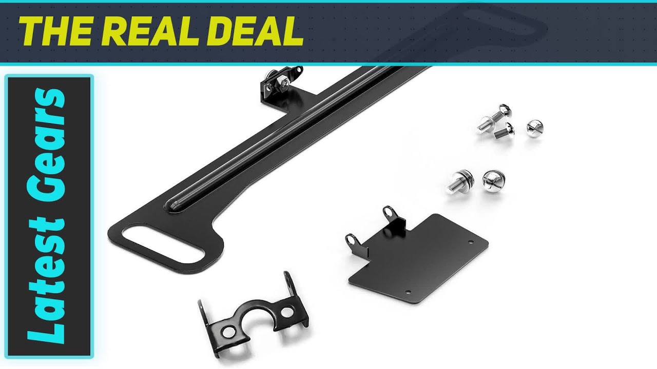 WOLFBOX Reverse Rear Camera License Plate Bracket - Best Installation ...