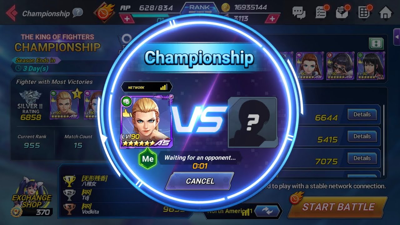 KoF AllStar Lady Geese Champ TeST2 🥋🏆 - YouTube