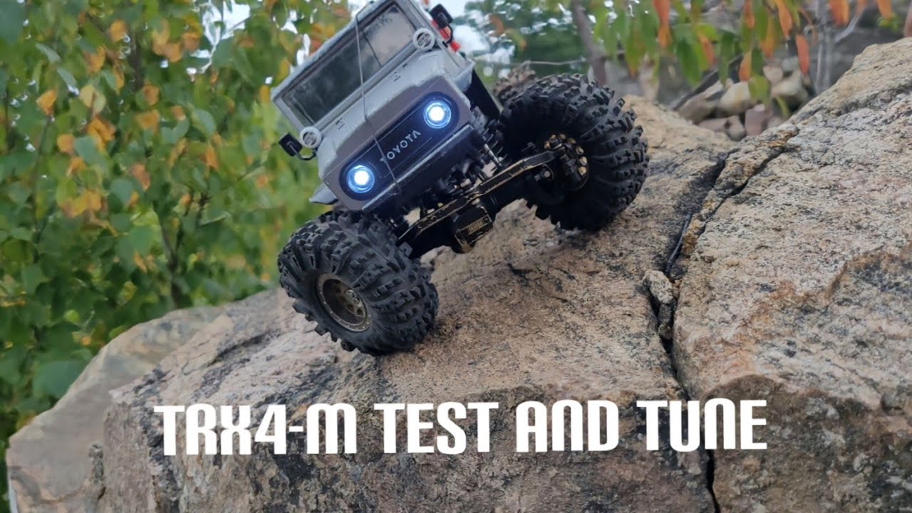 Traxxas TRX4-m, TEST AND TUNE, ULTIMATE TESTING GROUNDS - YouTube