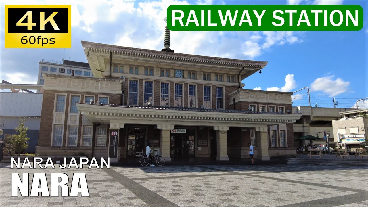 【Railway Station Report】Japan: Nara Station (JR), Nara City, Nara（駅旅 JR ...