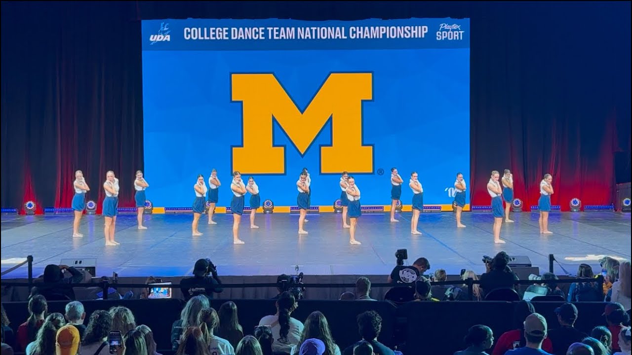 University of Michigan Dance Team Jazz 2025 - YouTube