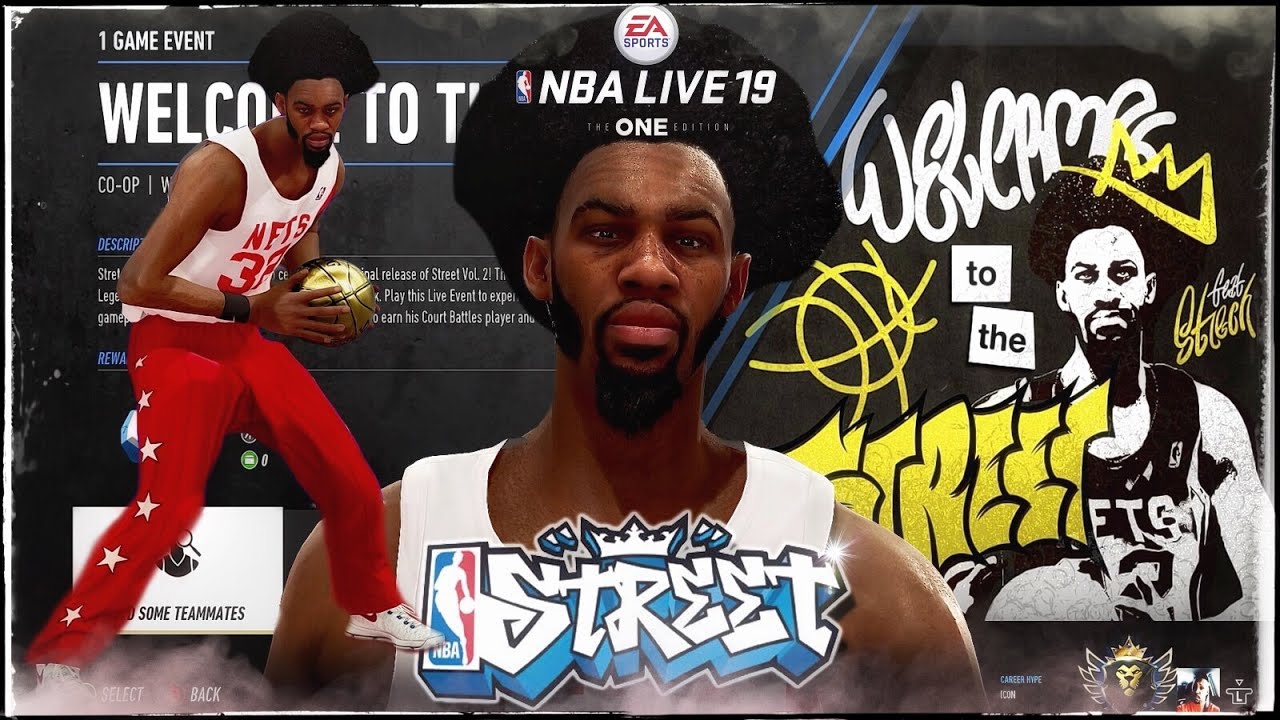 NBA Live 19: EA Literally Brought Back NBA Street | Stretch & Nipsey ...
