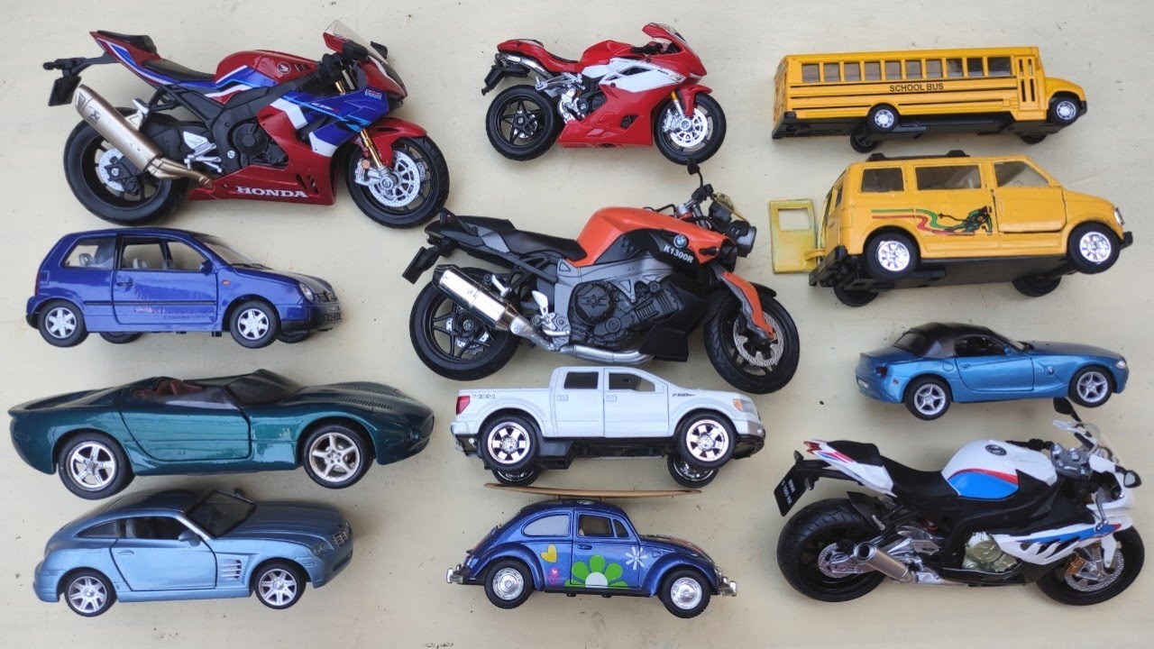 Diecast Metal Scale Model Cars and Bikes | Sport Bike | VW | Jaguar ...