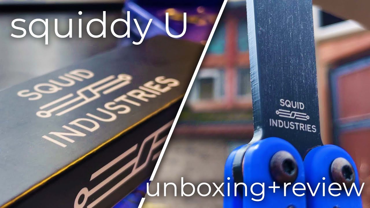 ITS BLUE // Squiddy-U Unboxing & Review (Squid Industries) - YouTube