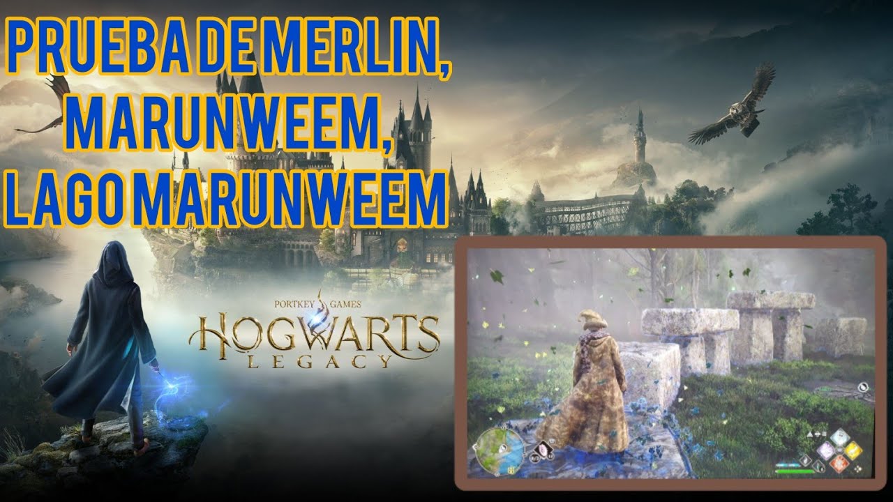 Hogwarts legacy - prueba de merlin, marunweem, lago marunweem - YouTube