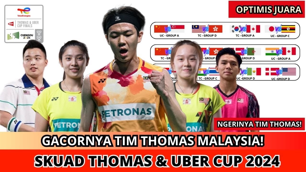 TIM THOMAS FULL SQUAD! INILAH SKUAD TIM UNGGULAN MALAYSIA DI Thomas ...