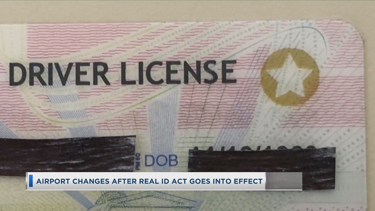 Airport Changes After Real ID Act Goes Into Effect - YouTube