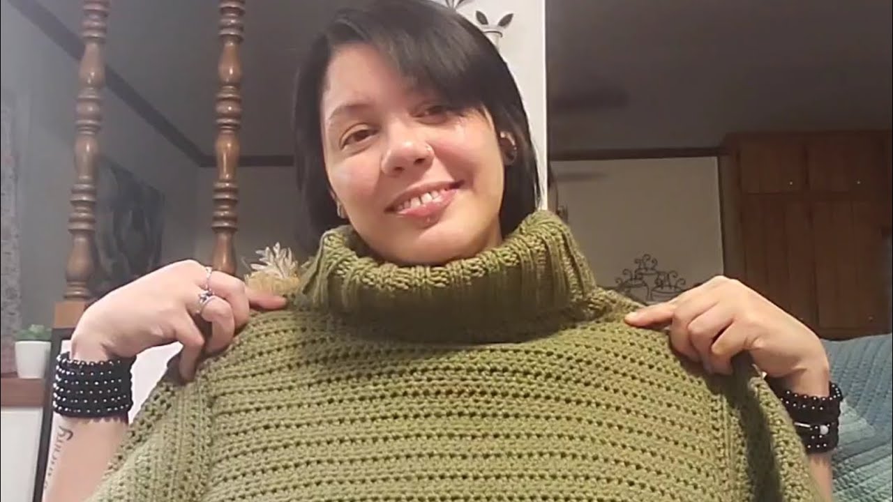 Crochet Father pullover and knitted scarf: Agatha All Along colors! EP ...