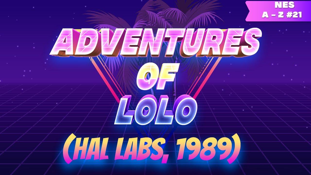 NES A to Z #21 Adventures of Lolo (Hal Labs, 1989) - YouTube